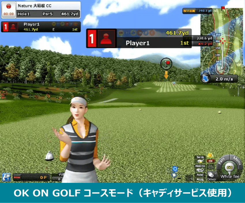 スマートゴルフのシミュレーター OK ON GOLF とは？